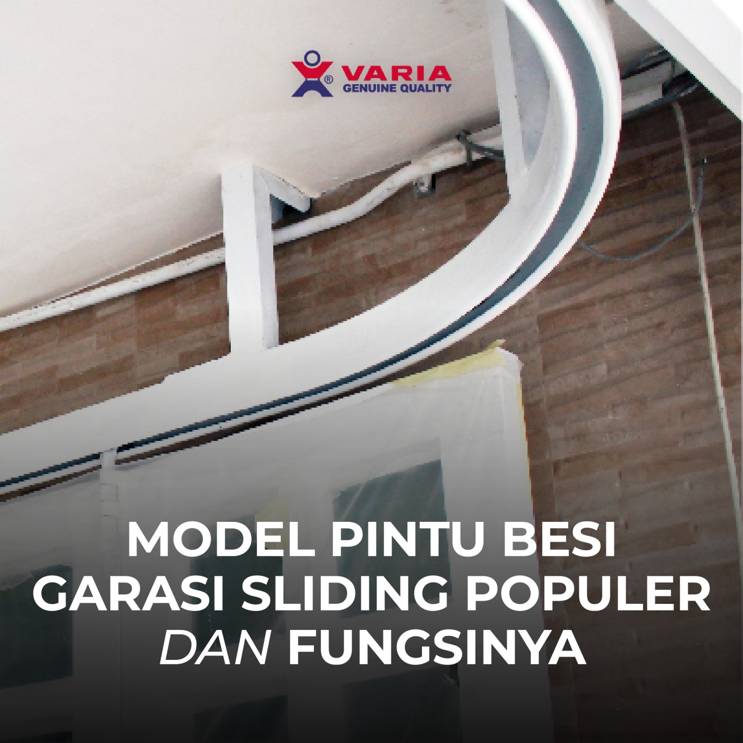 Model Pintu Besi Garasi Sliding Populer dan Fungsinya - Varia Doors